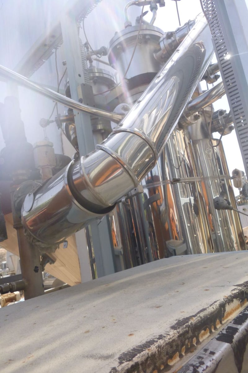 Finn-Aqua #FA-500-SA, Multiple Effect Water Still for WFI, 500 liter/hr ...