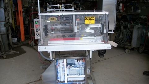 MGS #IPP-190D, Intermittent Pick ' N Place Machine, feeder, 70 cycles ...