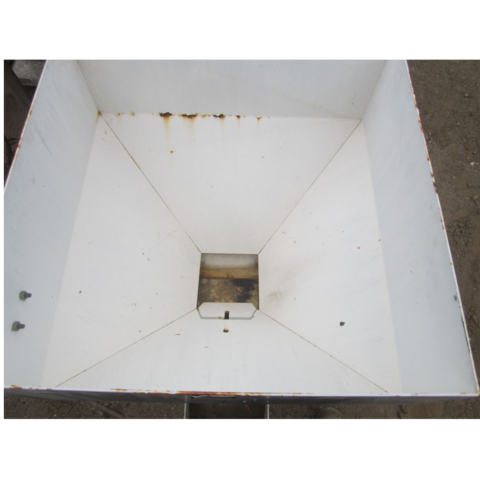 7" wide x 1' long, Syntron #SCR-18, Vibratory Feeder, 5 cu.ft. hopper ...