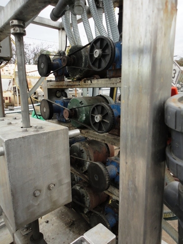 Overflow Filler, 8 Head inline, Stainless Steel, 8 centrifugal transfer ...