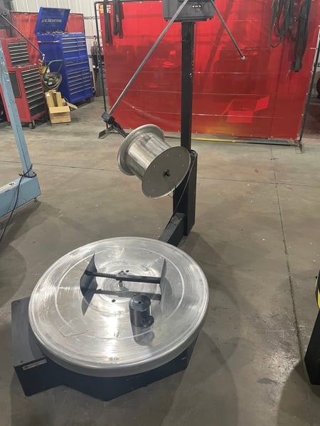 3500 lb. Rapid-Air #PMD35, 36" turntable, large roller arm for wider ...