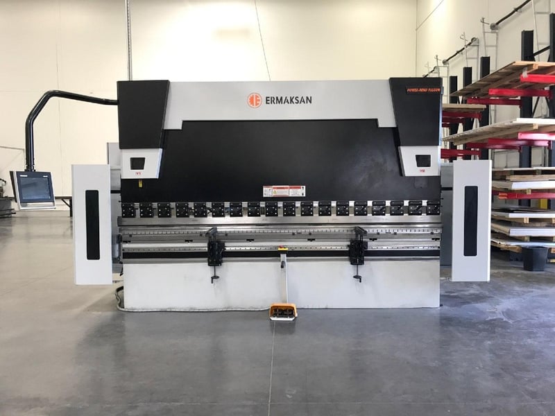193 Ton, Ermak #PowerBend-Falcon-3760-175, 4-Axis hydraulic press brake ...