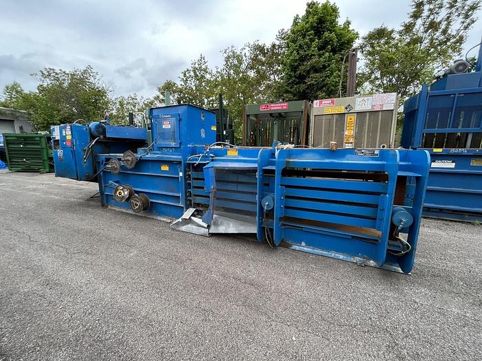 Balemaster #4250G-8, horizontal baler, automatic tie, (2) 25 HP, 8 ...