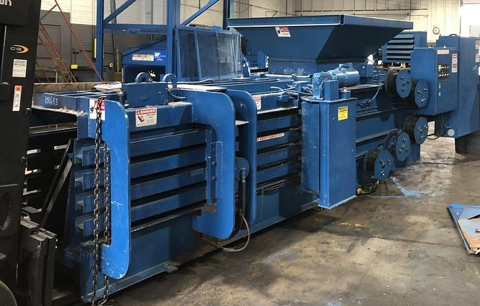 Balemaster #4250G-6, horizontal baler w/auto tie, 30 HP, 6" cylinder, 27" x 32" hopper for Sale ...