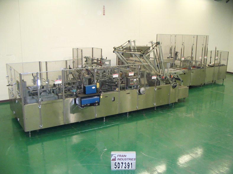 Douglas Machine Inc #6CTF21, fully automatic case erector / packer ...