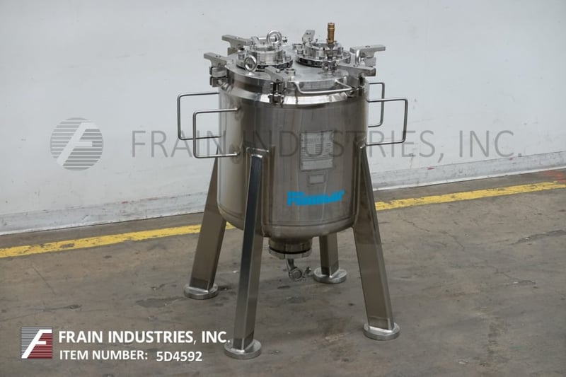 30 gallon Pfaudler Robbins Meyers Robbins Meyers, 316 Stainless Steel ...