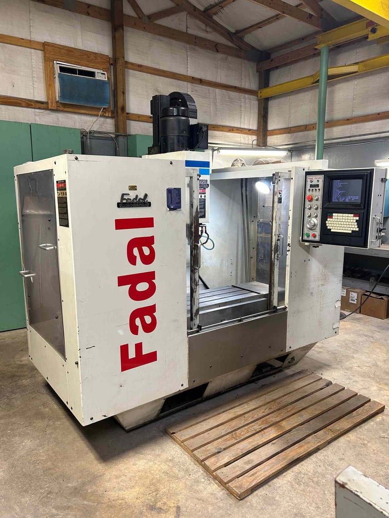 Fadal #VMC2216, CNC vertical machining center, 21 automatic tool ...