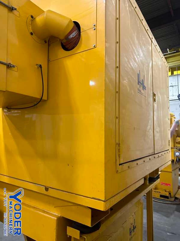 800 cfm Hi-Vac #230, industrial vacuum system, 4" inlet diameter, self ...