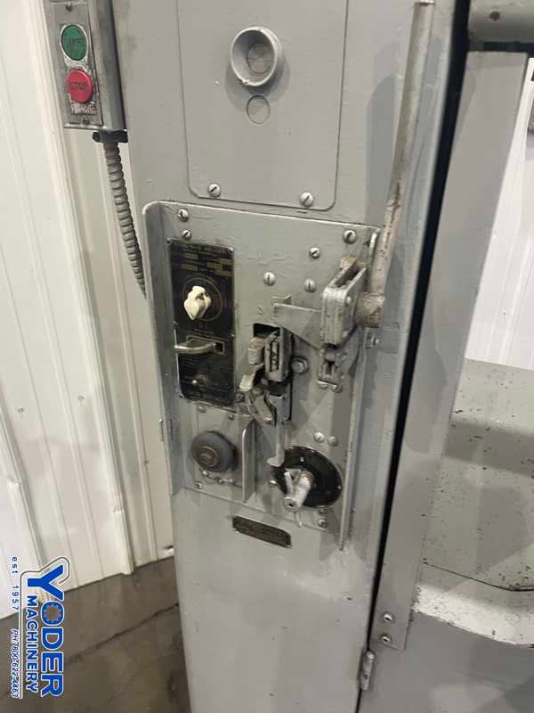 24" x 12" Grob #NS24, vertical band saw, 28" x24" tilt table, 1 HP ...