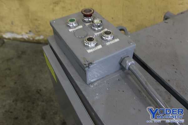 4500 lb. Aronson #HD45B-3, welding positioner, 36" x36" table, power ...