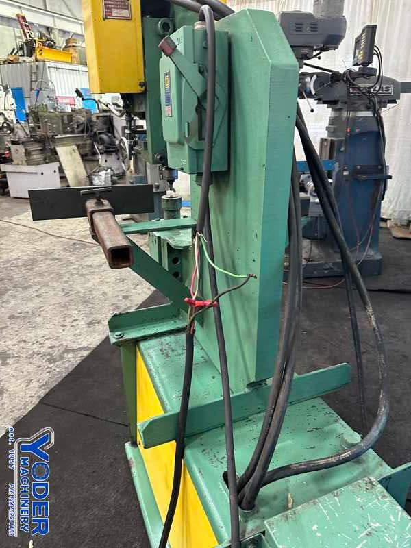 40 Ton, Iron Crafter #40CF, hydraulic C-frame punch, 2-1/2" stroke, 1-7 ...