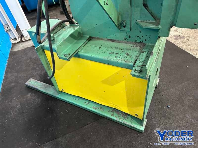 40 Ton, Iron Crafter #40CF, hydraulic C-frame punch, 2-1/2" stroke, 1-7 ...