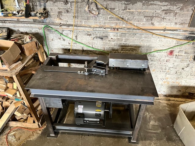 Custom Built Single Head Pallet Notcher for Sale | Surplus Record