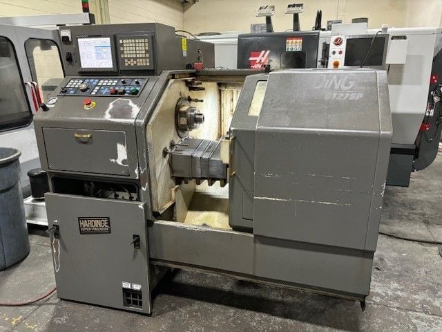 Hardinge #CS-GT, CNC lathe, 2-Axis, GE Fanuc 18iT, 11.7" swing, 6 ...