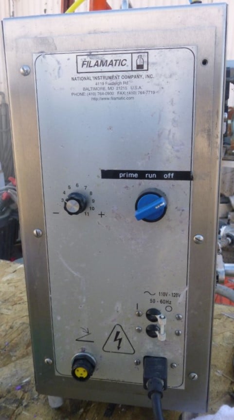 Filamatic #AB-8, Benchtop Medium Duty Filler, single nozzle, 0.05-260 ...