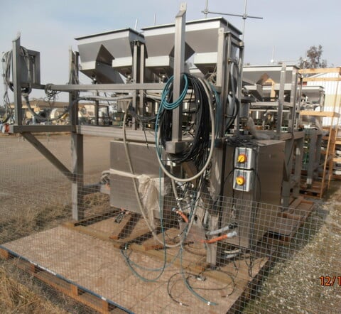 Action Pac, Weigh Filler & Sorter, Stainless Steel, (4) 18" diameter ...