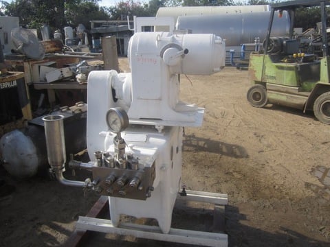 Cherry Burrell #400 HD-6, Homogenizer, 13/16" single plunger, 200 GPH ...