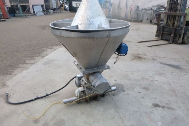 9 cu.ft. Conical Hopper, Stainless Steel, 70 gallon, 36" x 32" H hopper ...