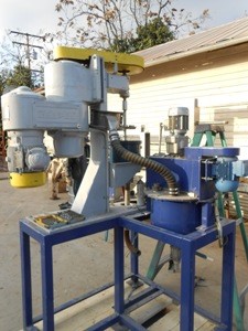 Union Process #Q2, Attritor Mill, 9" diameter x 10.5" deep jacketed ...