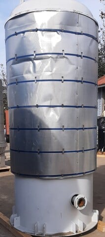 525 gallon 15 psi, 44" x 78" straight side, Ward, Carbon Steel ...