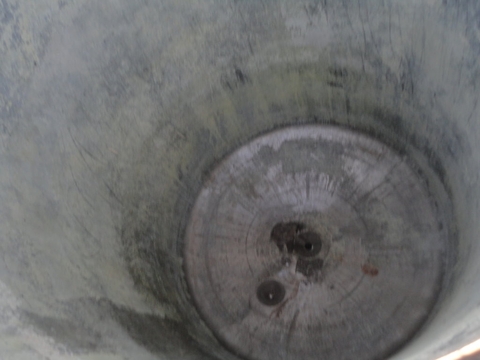 525 gallon Stainless Steel Tank, Jkt, Agit, DB/FT, 48" diameter x 72 ...