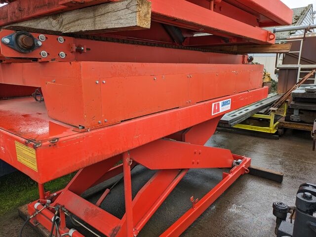 6000 lb. Laweco #6000-KG, Lift Tables, 60" x 142" table, no hydraulic ...