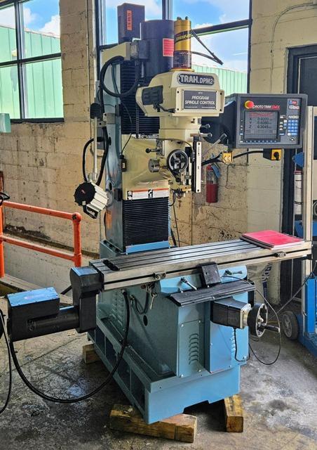 Southwestern Industries #Trak-DPM-SMX-2P, 9" x49" tbl., 3 HP, 32" X, 16" Y, 27" Z, R-8 ...