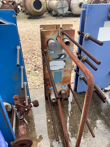 12 sq.ft., Alfa-Laval, M6-MFG, plate heat exchanger, 150 psi, 230°F, 1999 for Sale | Surplus Record