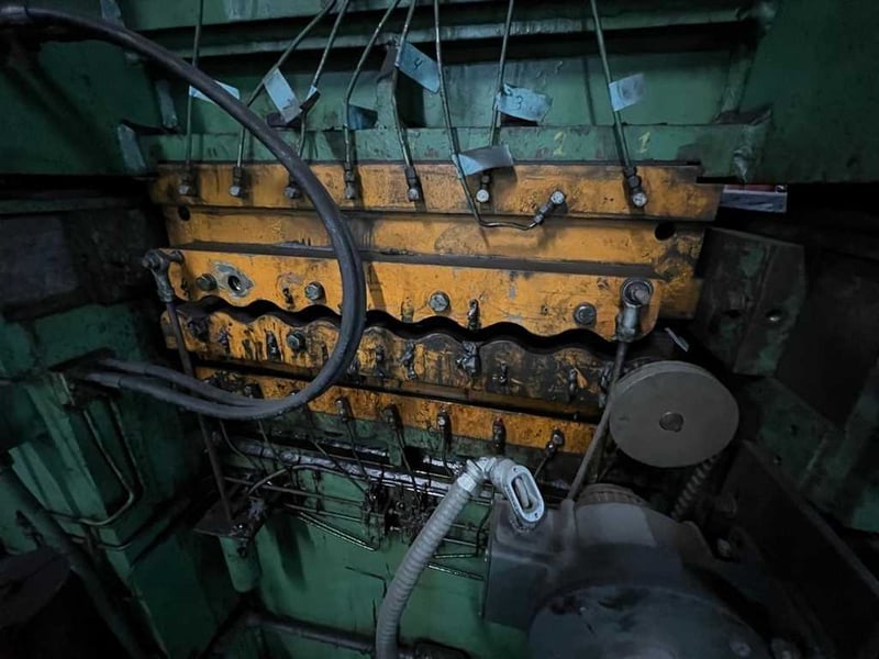 72" x .142" Herr Voss, Cut-To-Length line, 50000 lb., leveler, peeler ...