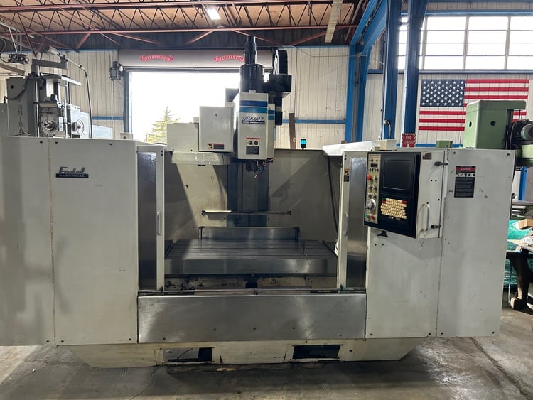 Fadal #VMC6030HT 907-1, CNC vertical machining center, 88HS Control, 60" X, 30" Y, 30" Z, 21 ...