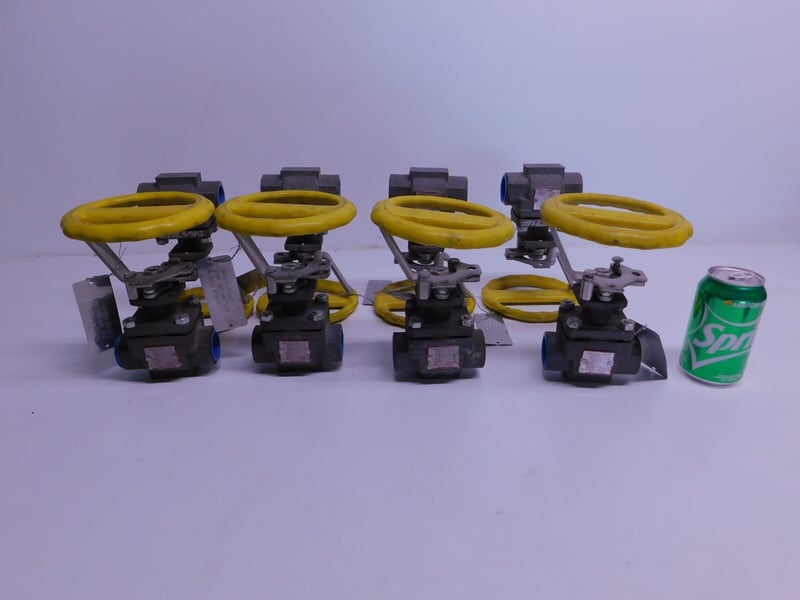 1" Apollo, Ball Valve, Class 300# SW x SW, WCB Body 316SS Ball/Stem NEW ...