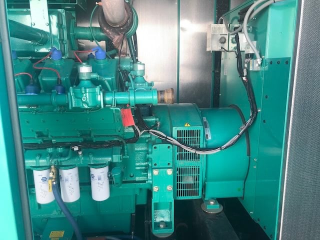 500 KW Cummins #GFJC, standby Natural Gas, sound attenuated enclosure ...