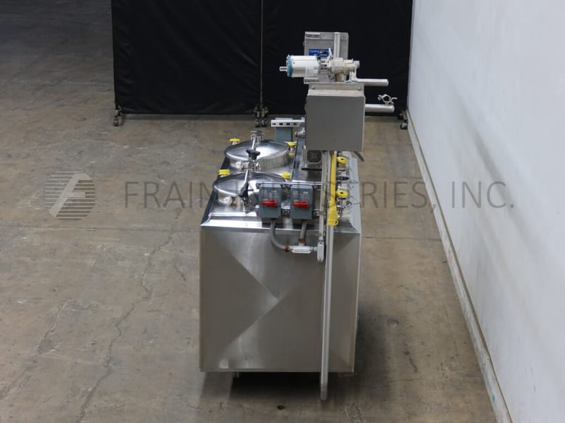 100 gallon Stainless Fabrication Inc., dual compartment 316 Stainless ...