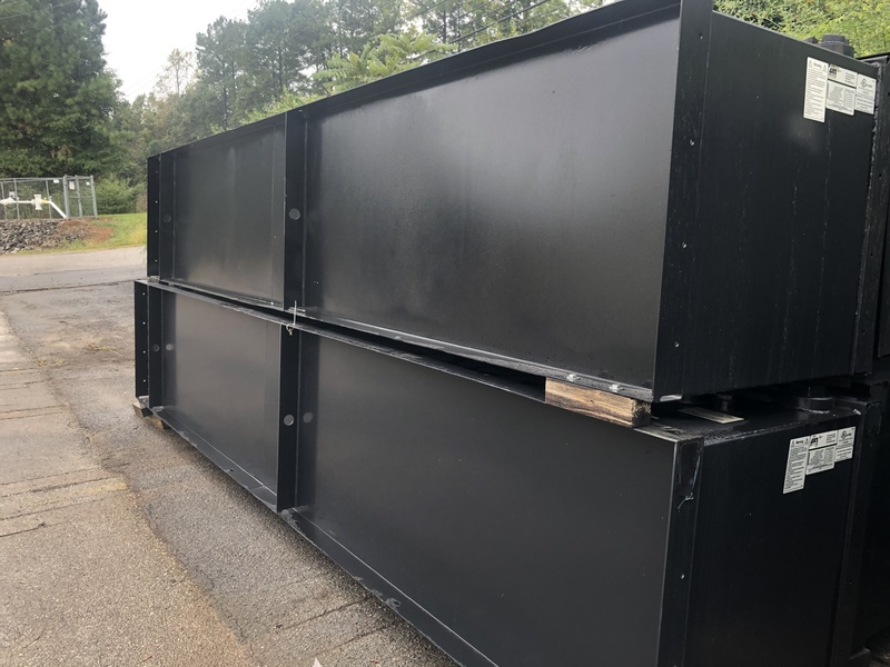 771 gallon Double wall sub base diesel fuel tank, 198.23" L x 39.37" W ...