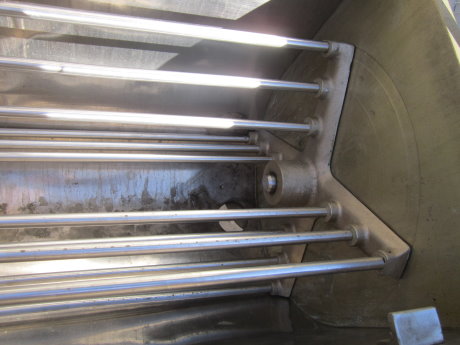 Lab Paddle Mixer, Monel trough, Stainless Steel paddle mixing assembly ...