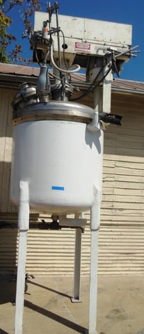 236 gallon Royal Welding Welding, Stainless Steel Jacketed Reactor, 42 ...