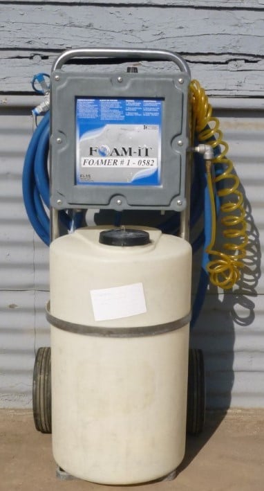 15 gallon Foam-It #FI-15, Portable Foamer, plastic tank, 20-45 GPM, 25 ...