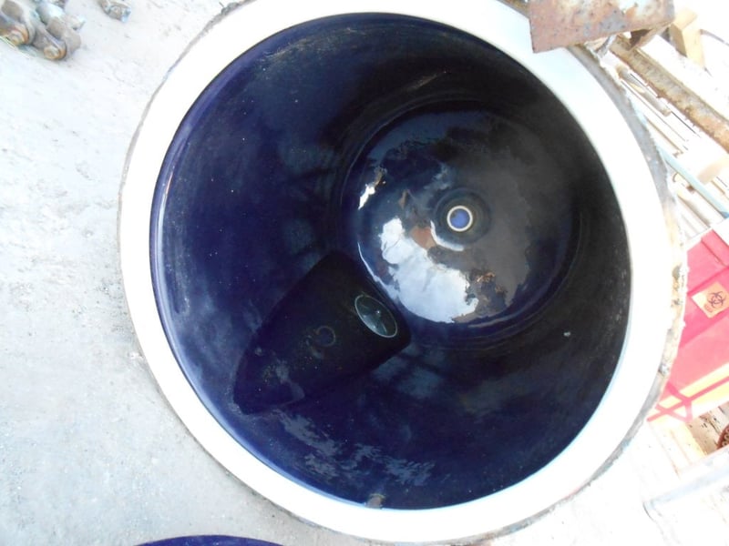 30 gallon Pfaudler, Glass-Line Pressure Tank, 20" diameter x 22 ...