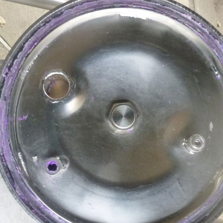 5 gallon DeVilbiss QMS #1416-497, Tank/Pressure Vessel, Stainless Steel ...