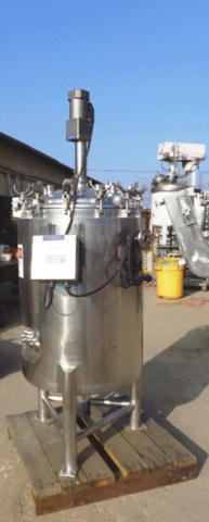 66 gallon DCI, Stainless Steel Jacketed Reactor, 24" diameter x 36 ...