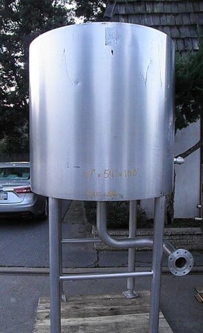 385 gallon Lee Industries #385U, Stainless Steel Jacketed Tank, 50 ...