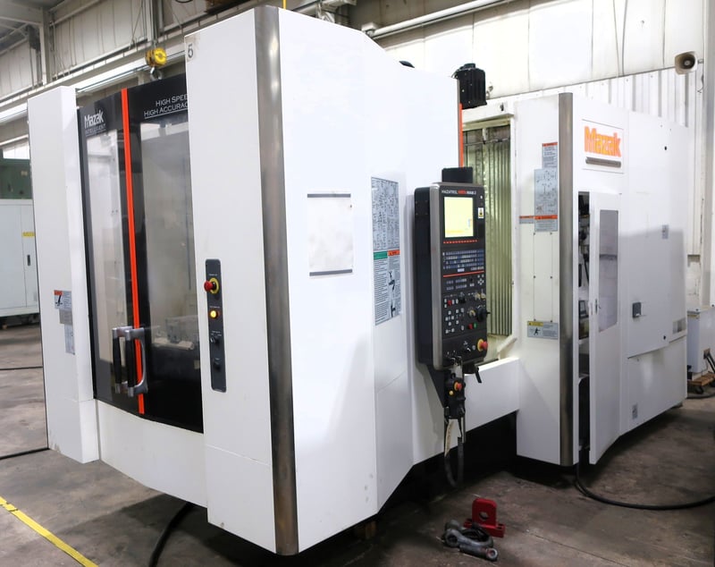 Mazak #HCN-Nexus-4000-III, 4-Axis precision horizontal machining center ...