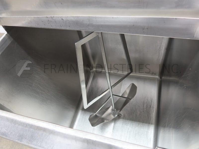 450 gallon Cherry Burrell #BC, (3) 150 gallon compartment, 304 ...