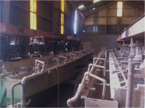 Galigher #Agitair, flotation cell with 20 HP (15 kW) motor 1770 RPM (2 ...