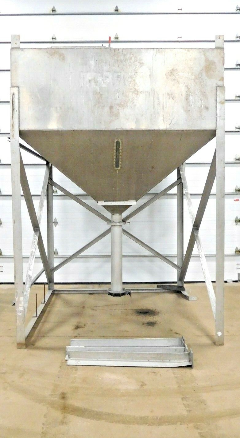 Aluminum 8' x 8' filling hopper for, Gaylord material for Sale ...