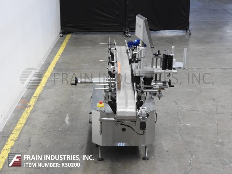 Tronics #S3S, Stainless Steel, pressure sensitive wrap labeler rated ...