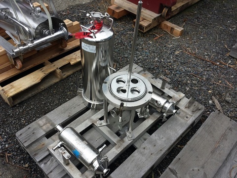 Pall, Cartridge Filter, Stainless Steel, 9" diameter x 24" H, 2" center ...