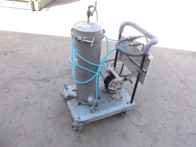 Aqua-Pure #SS8, Filter Housing, 8" diameter x 24" H, 2" NPT inlet ...