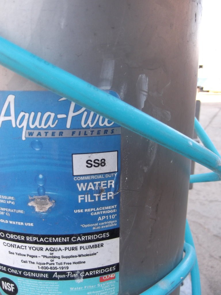Aqua-Pure #SS8, Filter Housing, 8" diameter x 24" H, 2" NPT inlet ...