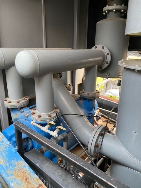 Eimco, rotary vacuum drum filter, 8' diameter x 10' face, 100 HP for ...